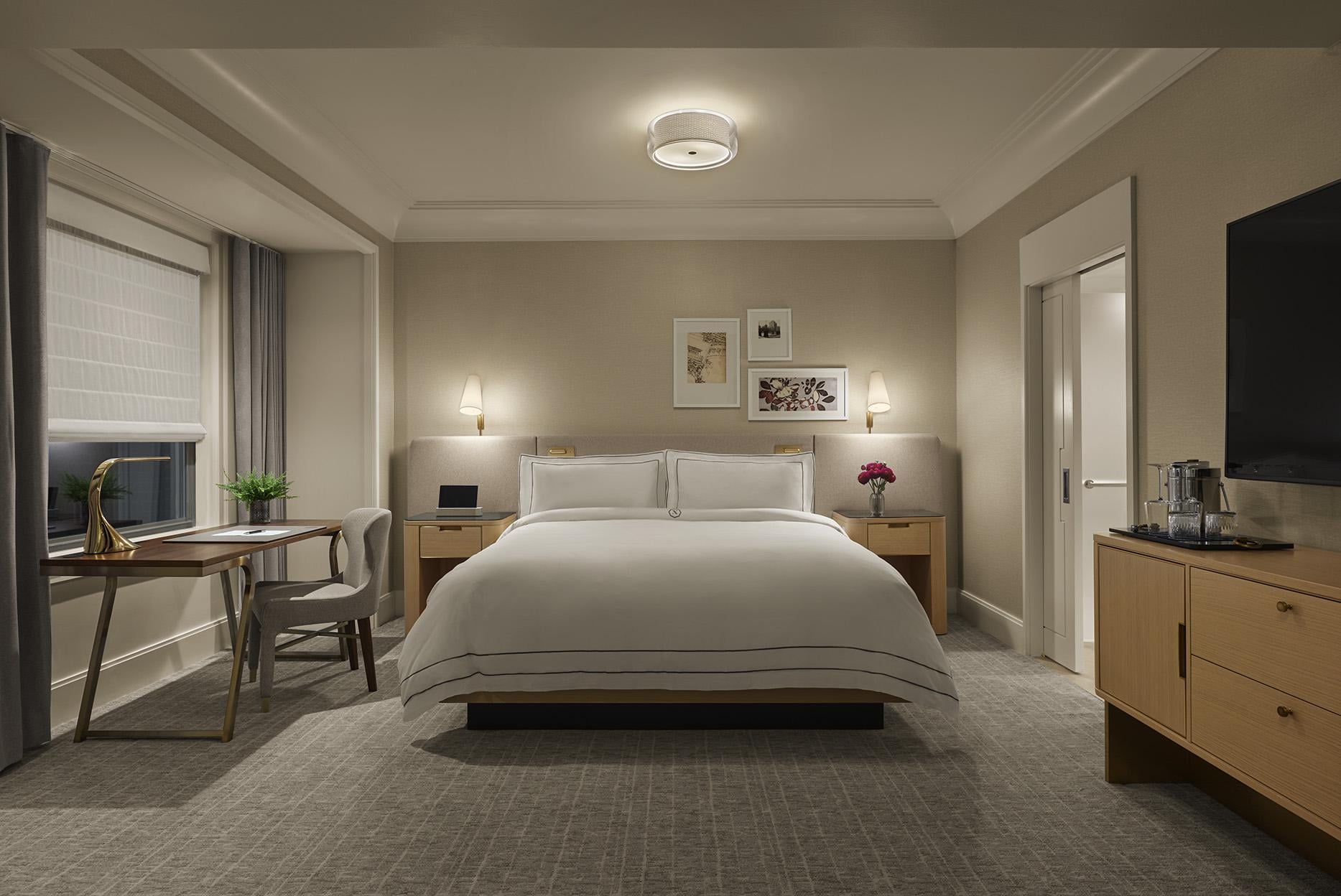 The Newbury Hotel Studio Suite Room | The Newbury Hotel